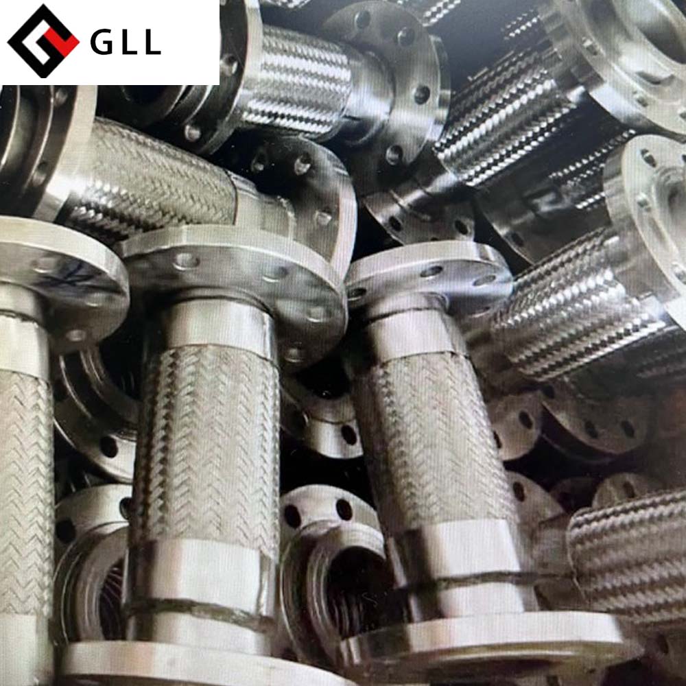 GLL 304 SS Braid Carbon Steel Exhaust Flexible Pipes-Genleelai